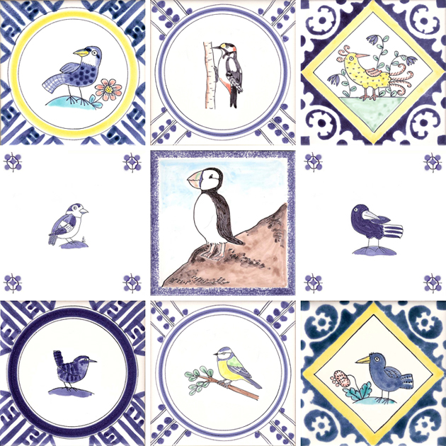 Bird tiles – Reptile Tiles