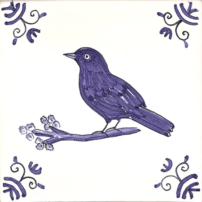 British Garden Bird tiles – Reptile Tiles