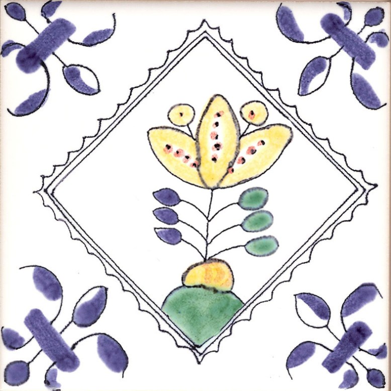 Delft Flower tiles – Reptile Tiles