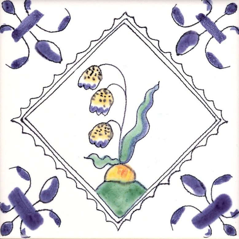 Delft Flower tiles – Reptile Tiles