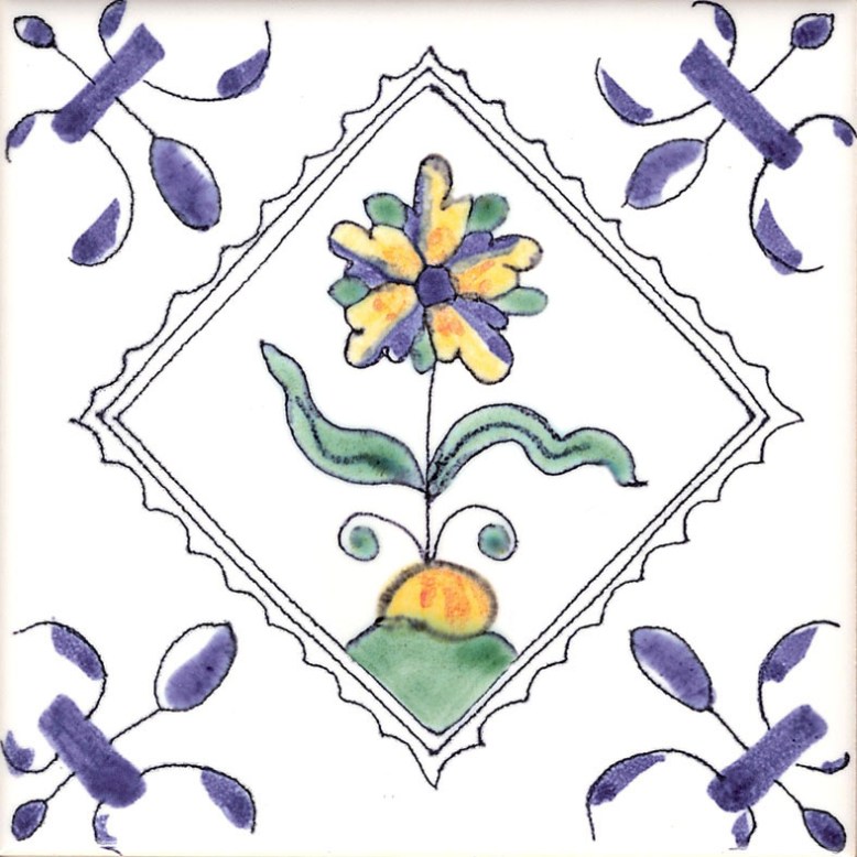 Delft Flower tiles – Reptile Tiles