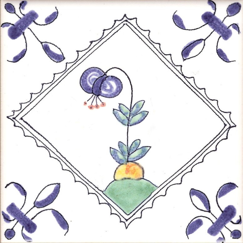 Delft Flower tiles – Reptile Tiles