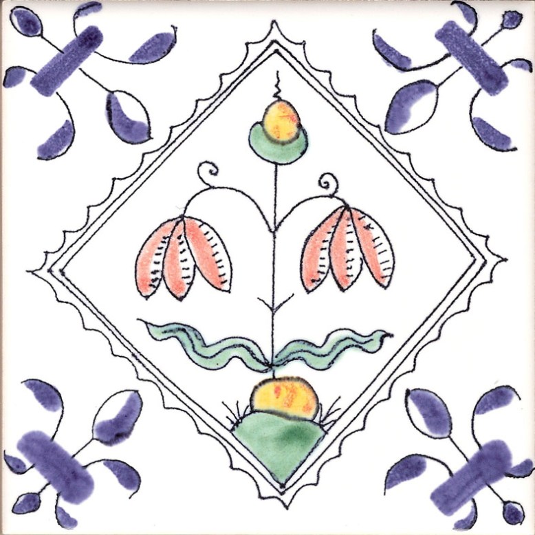 Delft Flower tiles – Reptile Tiles