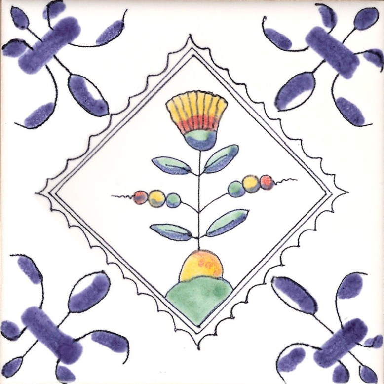Delft Flower tiles – Reptile Tiles