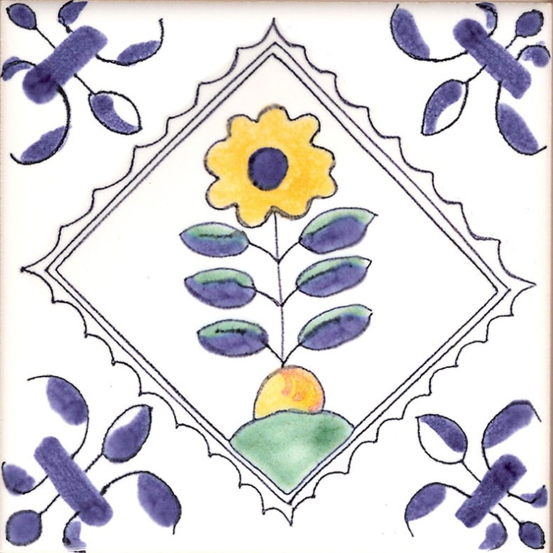Delft Flower tiles – Reptile Tiles