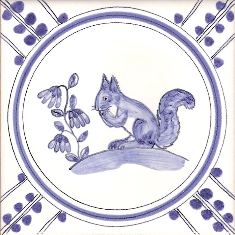 British Wildlife tiles – Reptile Tiles