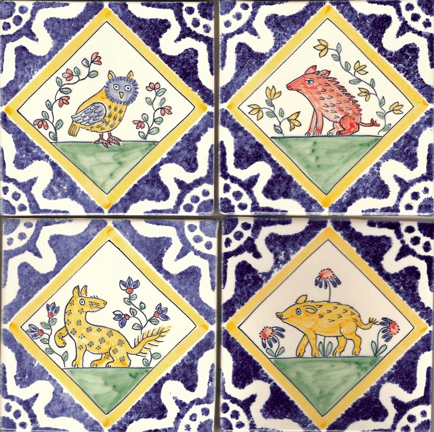 detail – Reptile Tiles