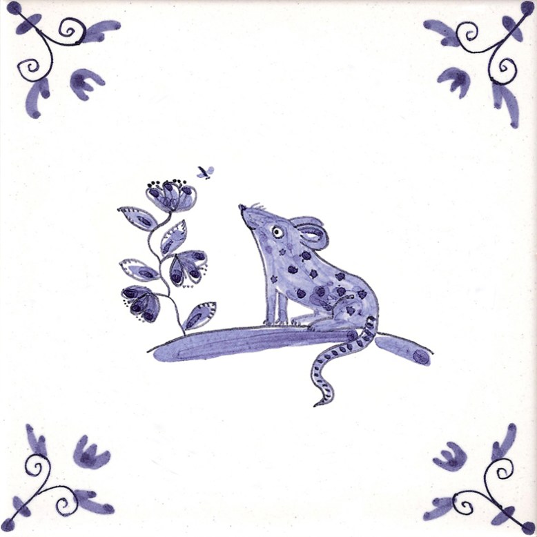 Delft Animal tiles – Reptile Tiles