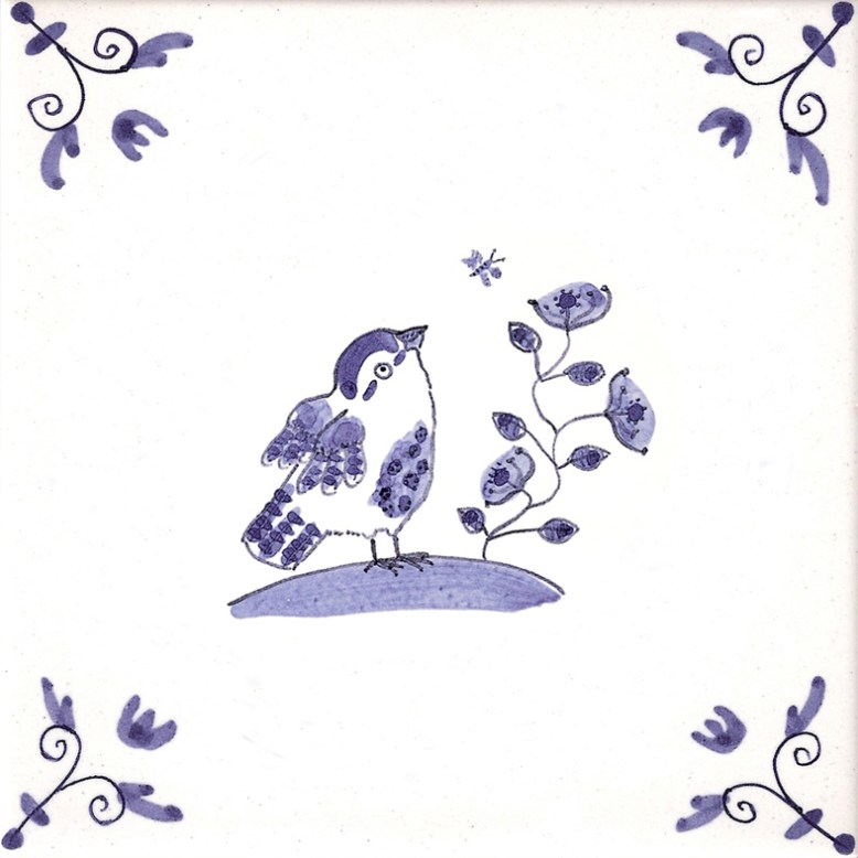 Delft Animal tiles – Reptile Tiles