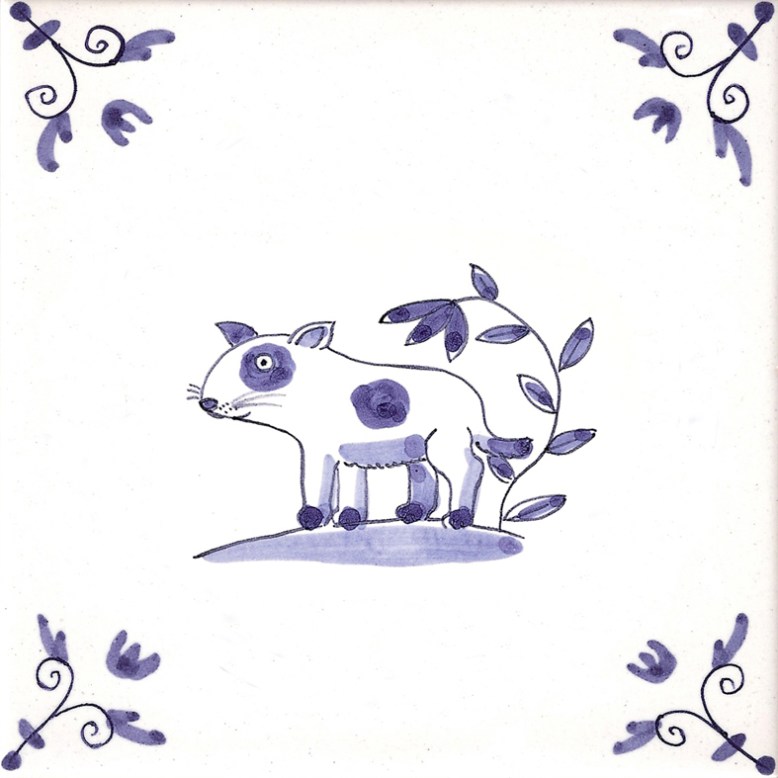 Delft Animal tiles – Reptile Tiles