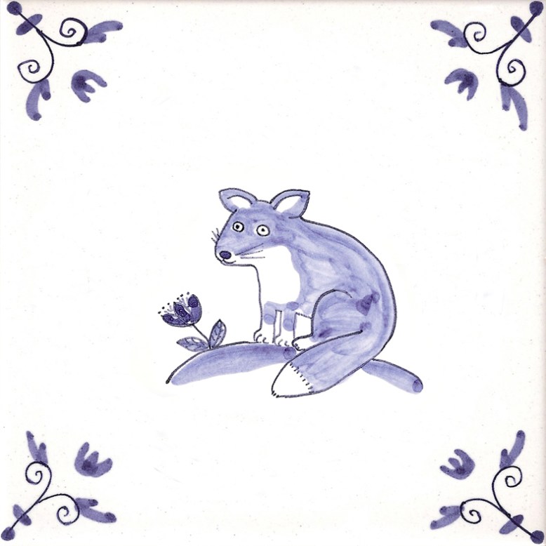 Delft Animal tiles – Reptile Tiles