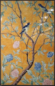 Chinoiserie tiles – Reptile Tiles