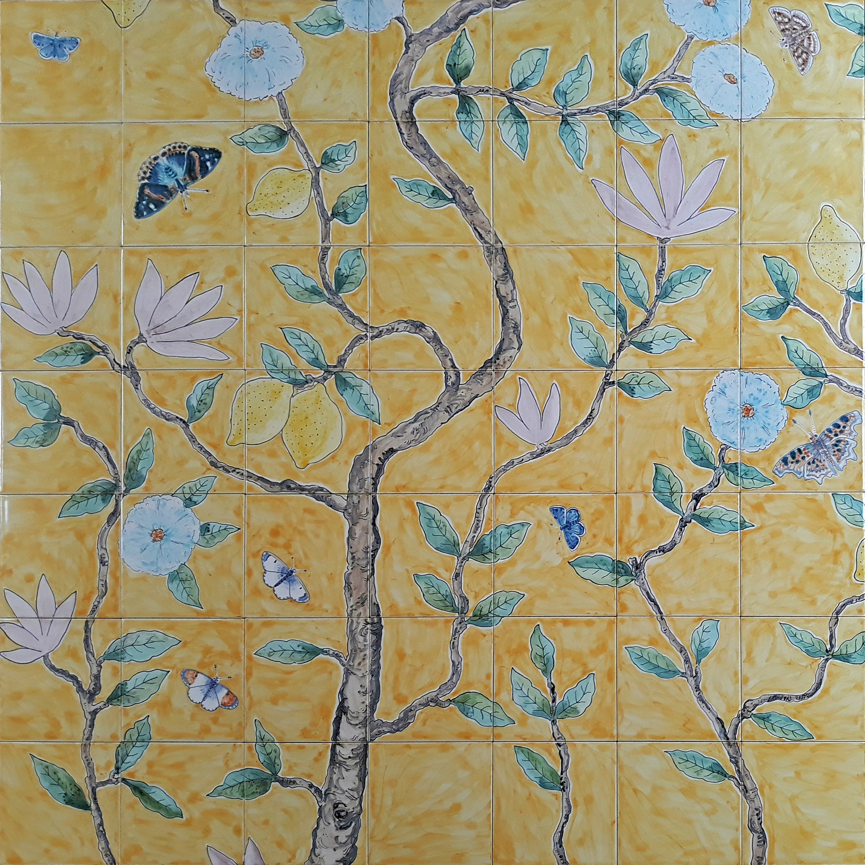 Chinoiserie tiles – Reptile Tiles