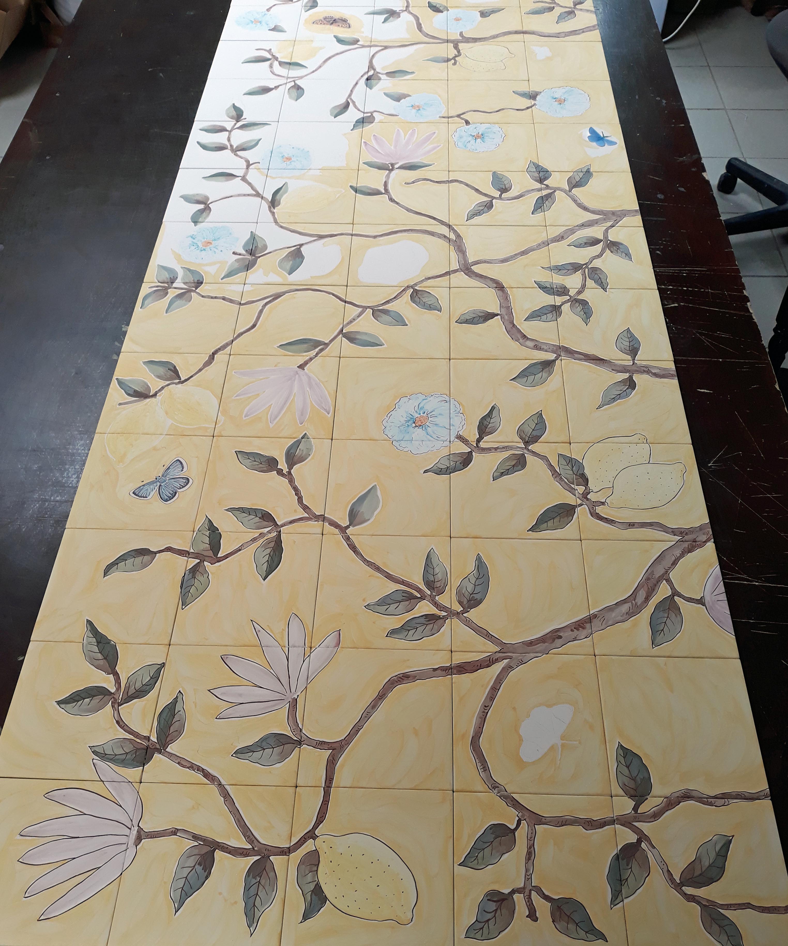 Chinoiserie tiles – Reptile Tiles