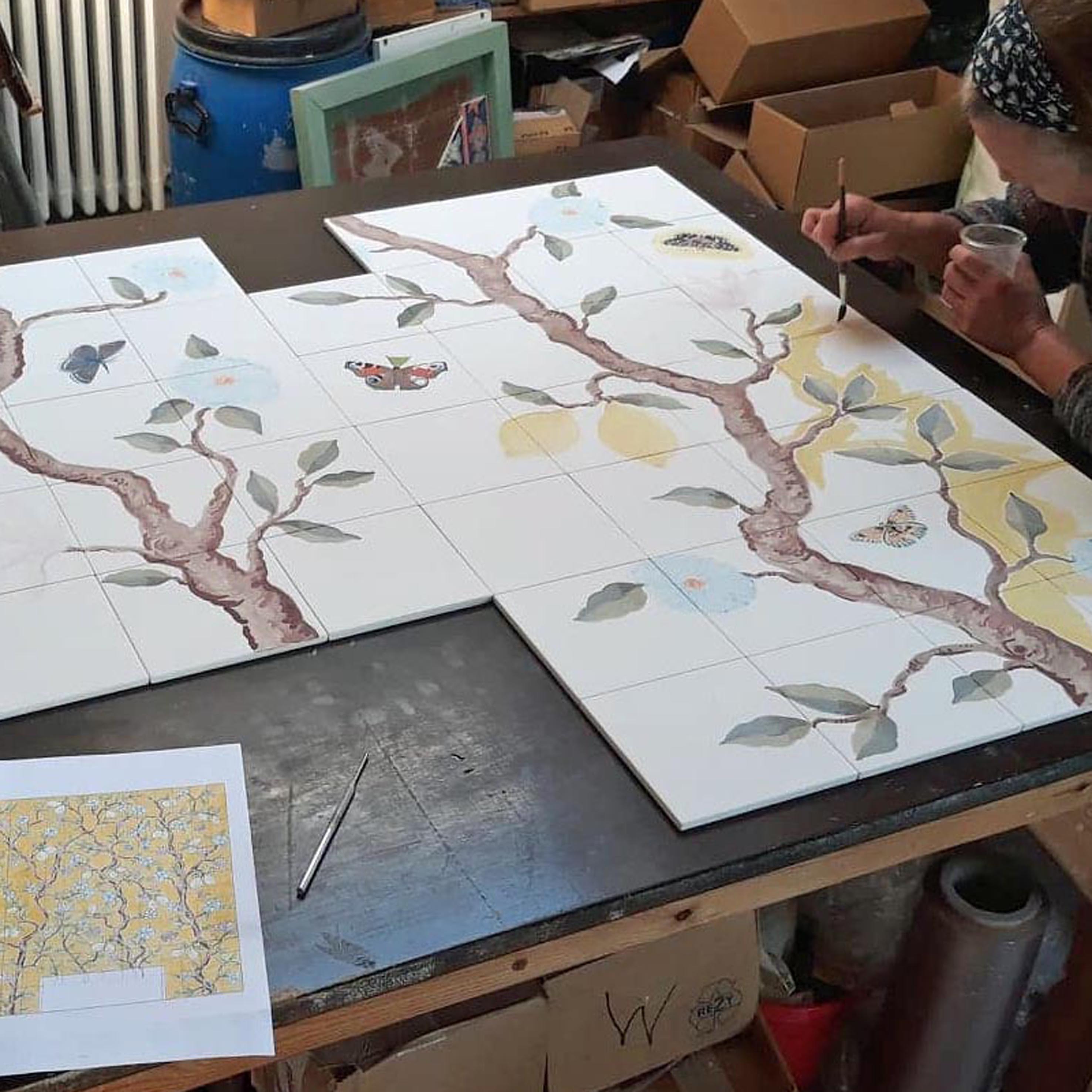 Chinoiserie tiles – Reptile Tiles