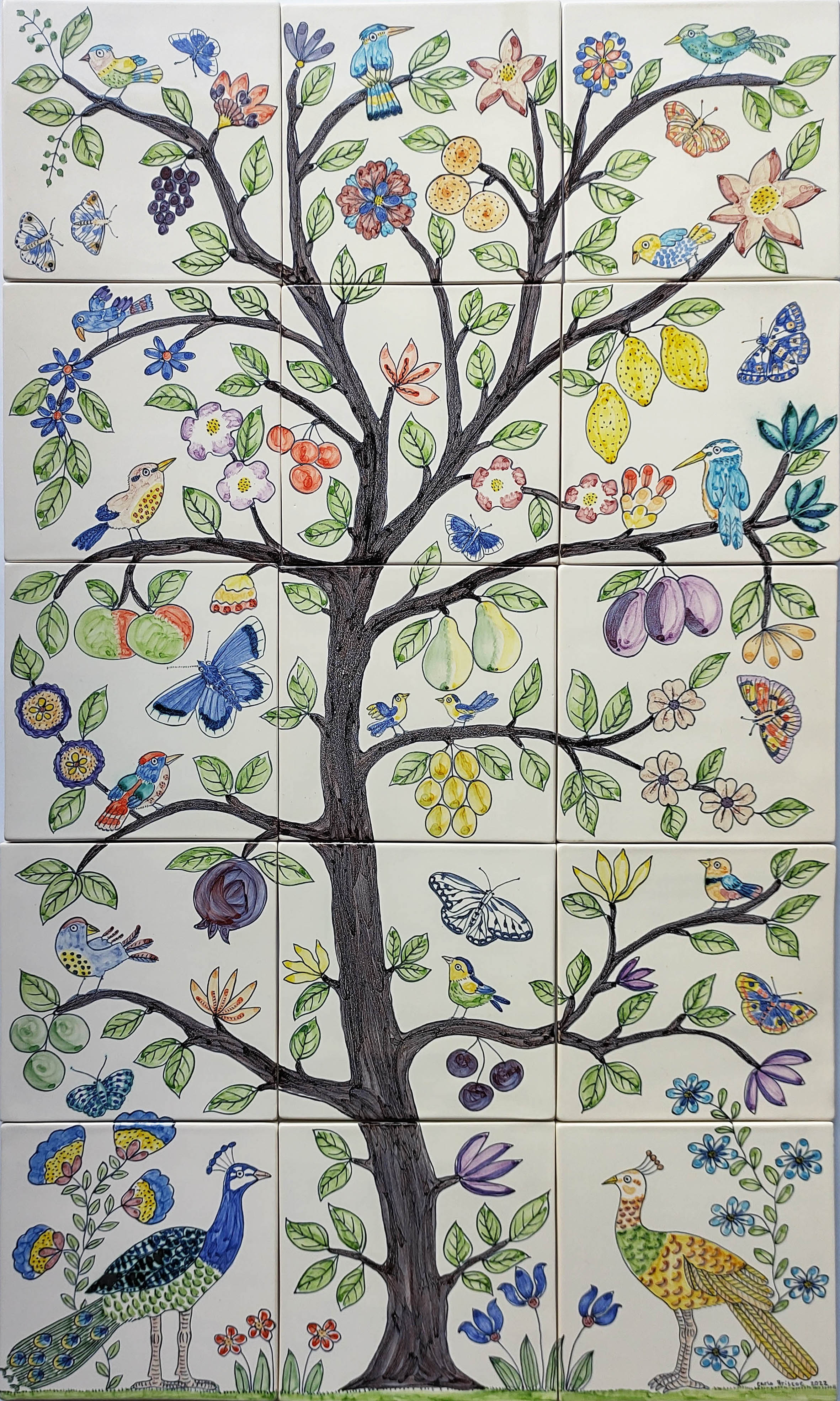 Tree of Life tiles – Reptile Tiles