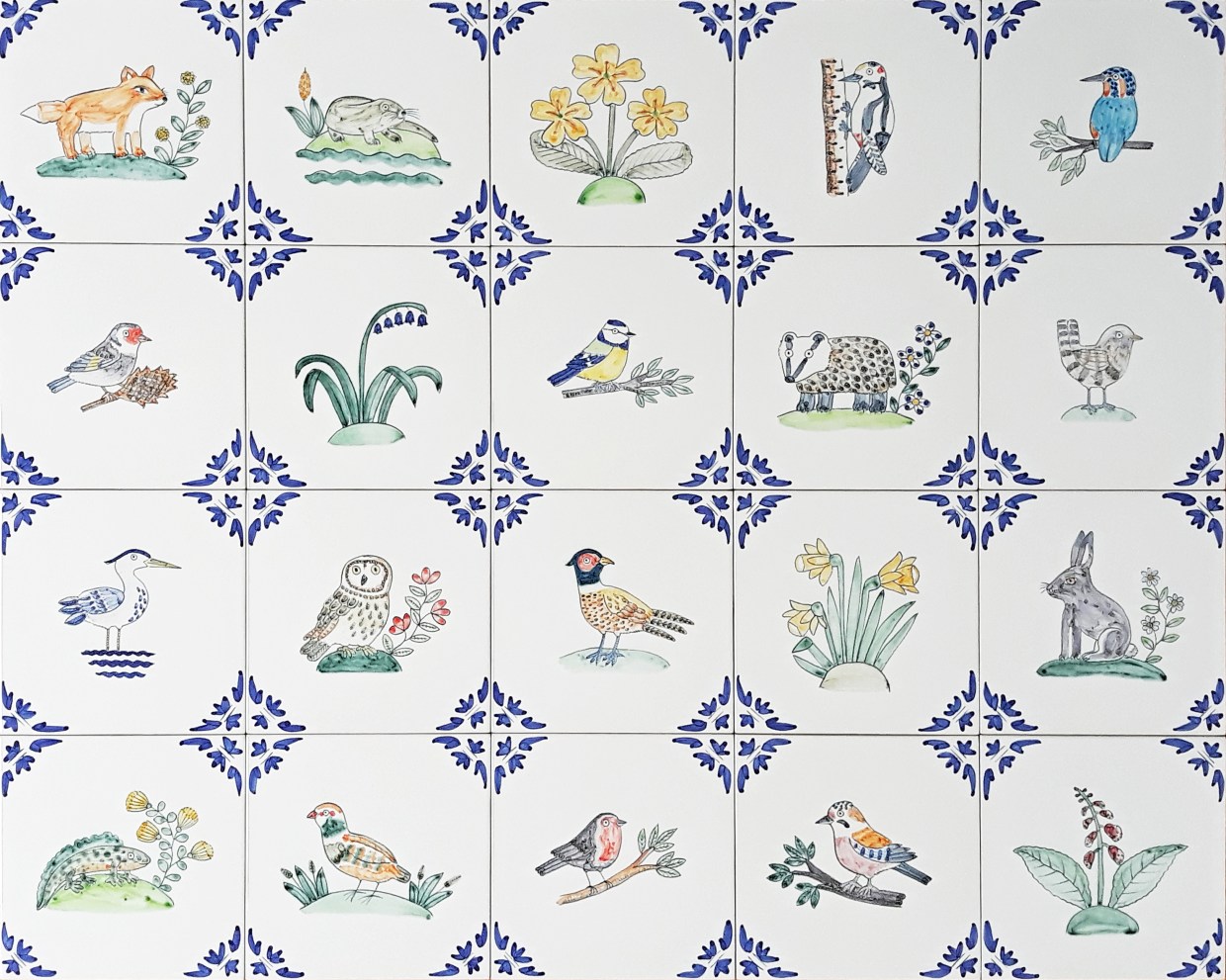 Reptile Tiles – Designers and Makers of Hand Painted Delftware Tiles