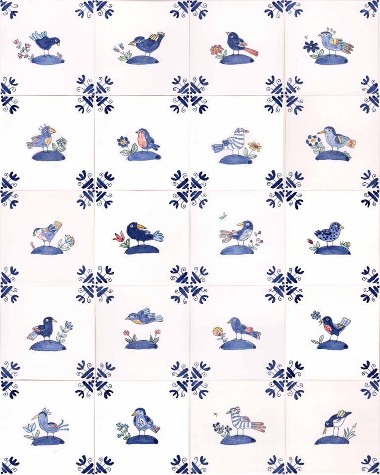 Reptile Tiles – Designers and Makers of Hand Painted Delftware Tiles